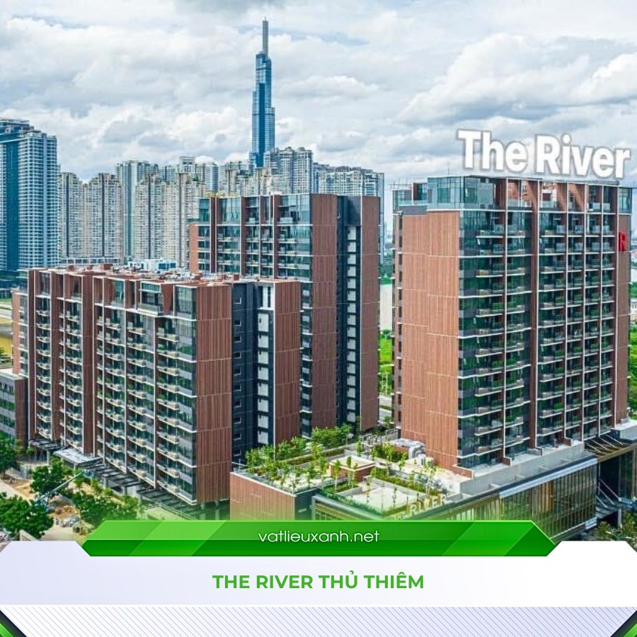 Tấm ốp Alu Alcorest – Nâng tầm mặt tiền The River Thủ Thiêm » Vật Liệu Xanh